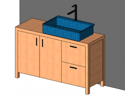 Vanity-17 Revit | Thousands of free CAD blocks