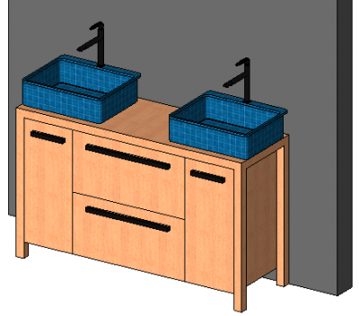 Vanity-19 Revit | Thousands of free AutoCAD drawings