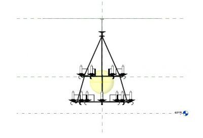Wrought Iron lighting Revit Family | Thousands of free AutoCAD drawings