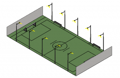 football field revit | Thousands of free CAD blocks