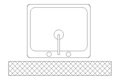 Sink Single 2D Revit | Thousands of free AutoCAD drawings