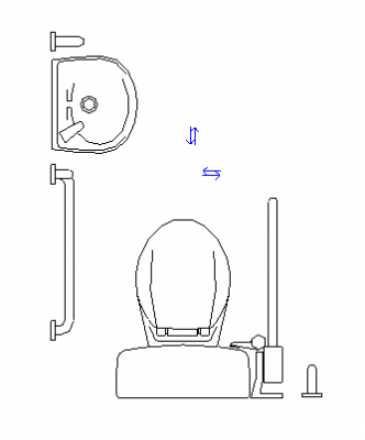 2D WC - Disabled Revit | Thousands of free CAD blocks