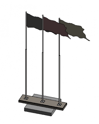 FLAG POLES RIVET | Thousands of free CAD blocks