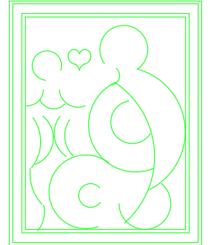 Wall picture frame dwg | Thousands of free CAD blocks