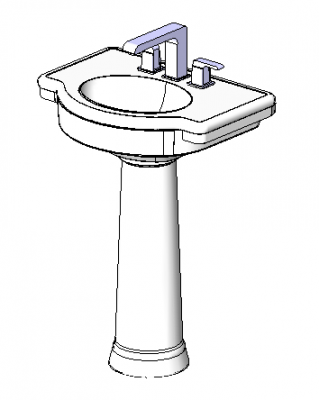 Pedestal Sink Revit | Thousands of free AutoCAD drawings
