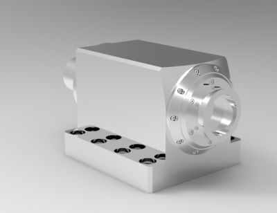 Solid-works 3D CAD Model of Spindle Speed=6500 Length=370 D(mm)=200 ...