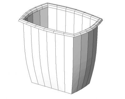 Waste Basket Revit Family 1 | Thousands of free CAD blocks