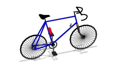 Bicycle Revit Family 1 | Thousands of free CAD blocks