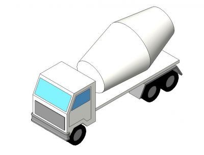 Concrete Truck Revit Family | Thousands of free AutoCAD drawings