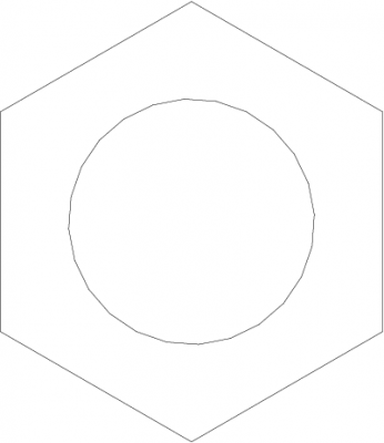 34mm Structural Bolt dwg Drawing | Thousands of free CAD blocks
