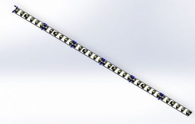 LED Strip Solidworks File | Thousands of free CAD blocks