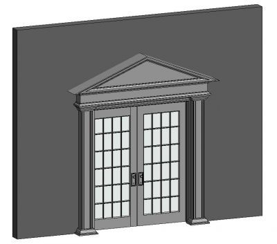 Victorian Double Door Revit Family | Thousands of free CAD blocks