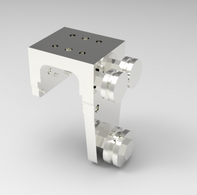 Solid Works 3d Cad Model Of Rotary Modules A 26 L 52 Outer Bearing D
