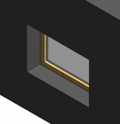 3D Wooden Rectangular Window - CADBlocksfree | Thousands of free ...