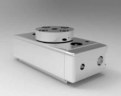 Solid-works 3D CAD Model of Rotary Modules for Swivelling units, Weight ...