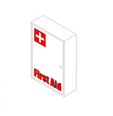 3D Revit First Aid Cabinet - CADBlocksfree | Thousands of free CAD blocks