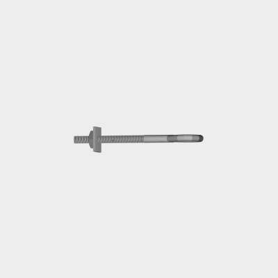 650mm Length Curved Metal Bolt STL Drawing | Thousands of free AutoCAD ...