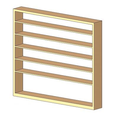 Shelving Revit Family 1 | Thousands of free AutoCAD drawings