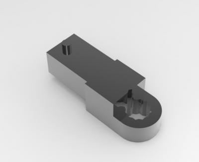 Solid-works 3D CAD Model of Mechanical tools spanner key Ring ends: E ...