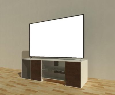 80 Inches TV Revit Family | Thousands of free AutoCAD drawings