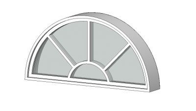 Rounded Window Revit Family | Thousands of free CAD blocks