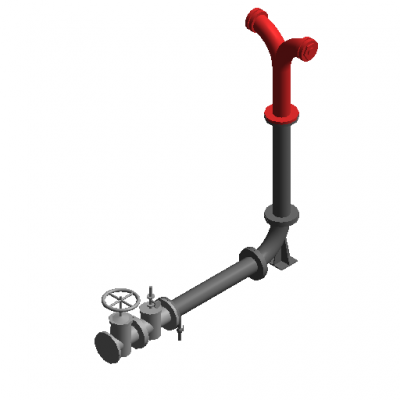 Water pump adapter-above ground revit family | Thousands of free CAD blocks