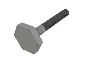 bolt with groves 3d model .3dm format | Thousands of free AutoCAD drawings