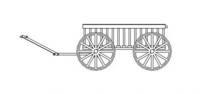 Handy trolley elevation.dwg drawing | Thousands of free AutoCAD drawings