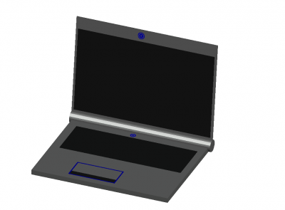 modern small sized computer 3d model .dwg format | Thousands of free ...