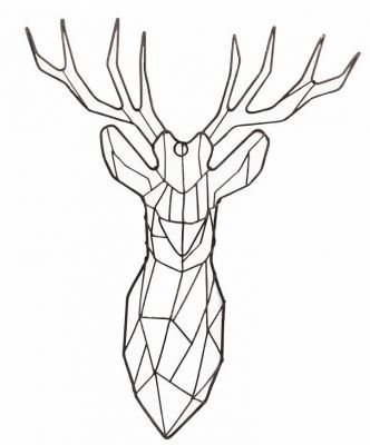 deer head dwg drawing | Thousands of free CAD blocks
