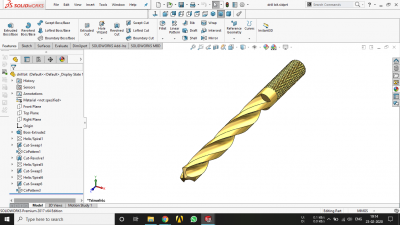 drill bit.sldprt 3D CAD model | Thousands of free AutoCAD drawings