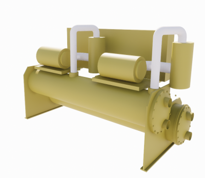 AC_Chiller Type 2 revit family | Thousands of free AutoCAD drawings