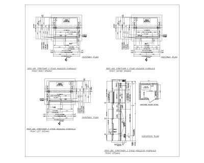 Hydraulic Passenger Elevators- 3500-LBS 2-stage Holeless Hydraulic Front Opening-1 | Thousands ...