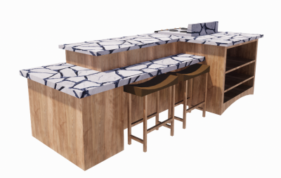 Island kitchen revit family | Thousands of free CAD blocks