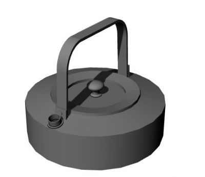 simple modern designed kettle 3d model .3dm format | Thousands of free ...