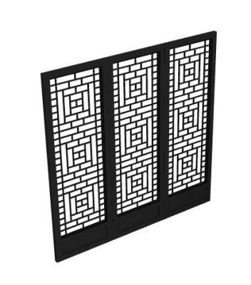 modern partition wall design 3d model .3dm format | Thousands of free ...