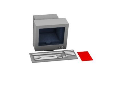 Computer pre modern designed 3d model .3dm format | Thousands of free AutoCAD drawings
