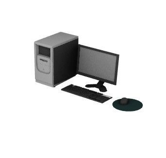 Modern designed computer 3d model .3dm format | Thousands of free AutoCAD drawings