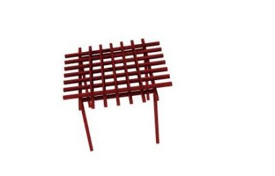pergola 3d model .3dm | Thousands of free AutoCAD drawings