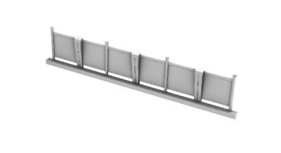 Modern designed pattern railing 3d model .3dm format | Thousands of ...