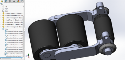 roller assembly | Thousands of free CAD blocks