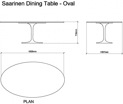 AutoCAD download Saarinen Dining Table - Oval DWG Drawing | Thousands ... AutoCAD download Saarinen Dining Table - Oval DWG Drawing | Thousands ...
