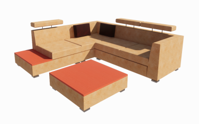 Sectional sofa revit family | Thousands of free CAD blocks