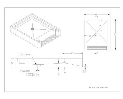 Shower and Dressing Compartments- ADA Shower Base-2 | Thousands of free ...