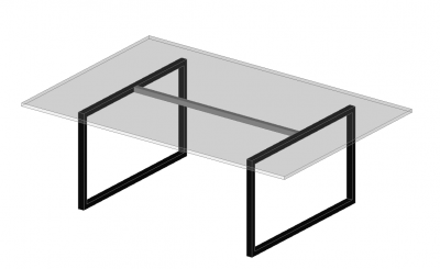 Table-Coffee Rectangular revit family | Thousands of free CAD blocks
