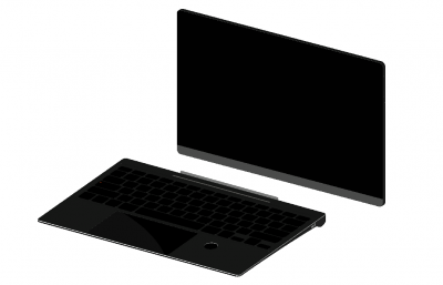 tablet designed with a simple look 3d model .dwg format | Thousands of ...