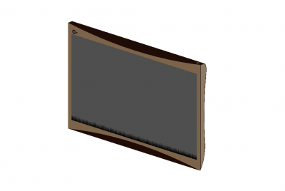 tablet designed with a simple look 3d model .dwg format | Thousands of ...