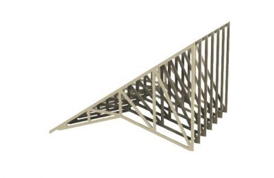 Triangulated truss member 3d mofel .3dm format | Thousands of free ...