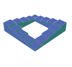 Penrose Staircase (escada impossível) | Thousands of free AutoCAD drawings