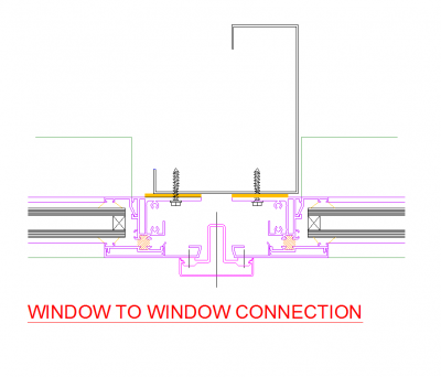 2D-CAD-Fenster zu Fenster Verbindung - CADBlocksfree | Thousands of ...